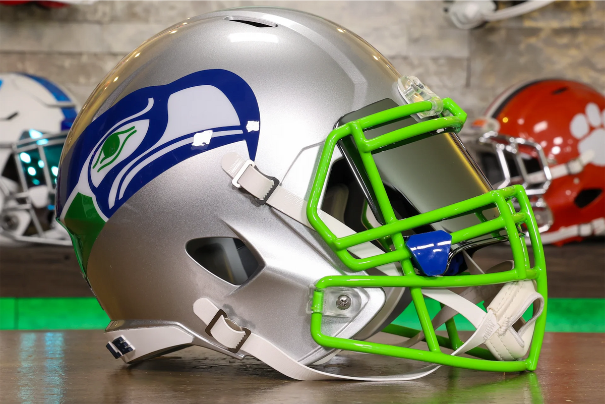 Seattle Seahawks Riddell Speed Display Helmet - GG Edition – Green ...