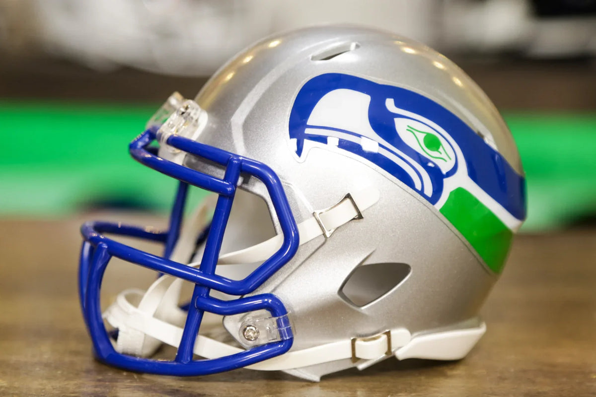 Seattle Seahawks Riddell Speed Mini Helmet - 1983-2001 Throwback ...