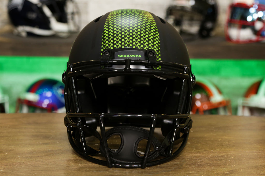 Seattle Seahawks Riddell Speed Authentic Helmet - Eclipse – Green ...