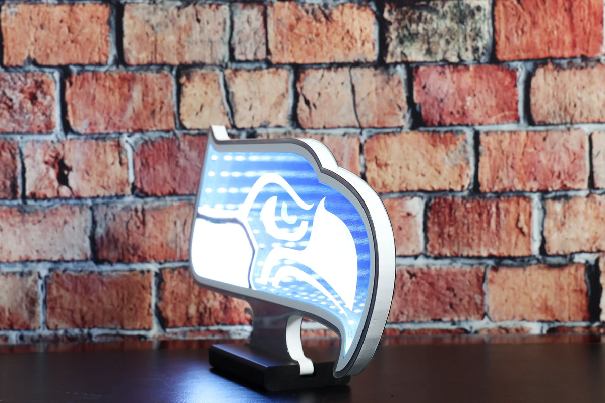 NFL LED Infinity Logo Light - Seattle Seahawks – Green Gridiron, Inc.