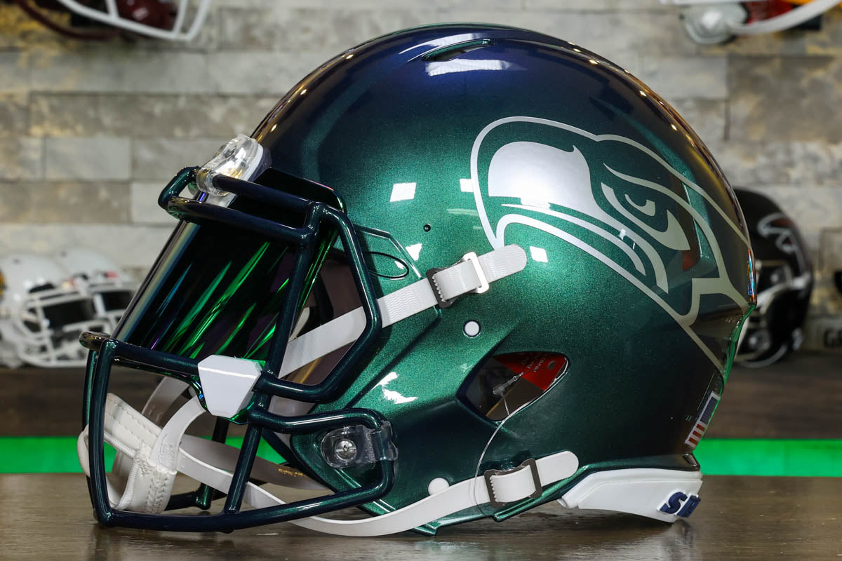 Seattle Seahawks Riddell Speed Authentic Helmet - Rivalries GG Edition ...