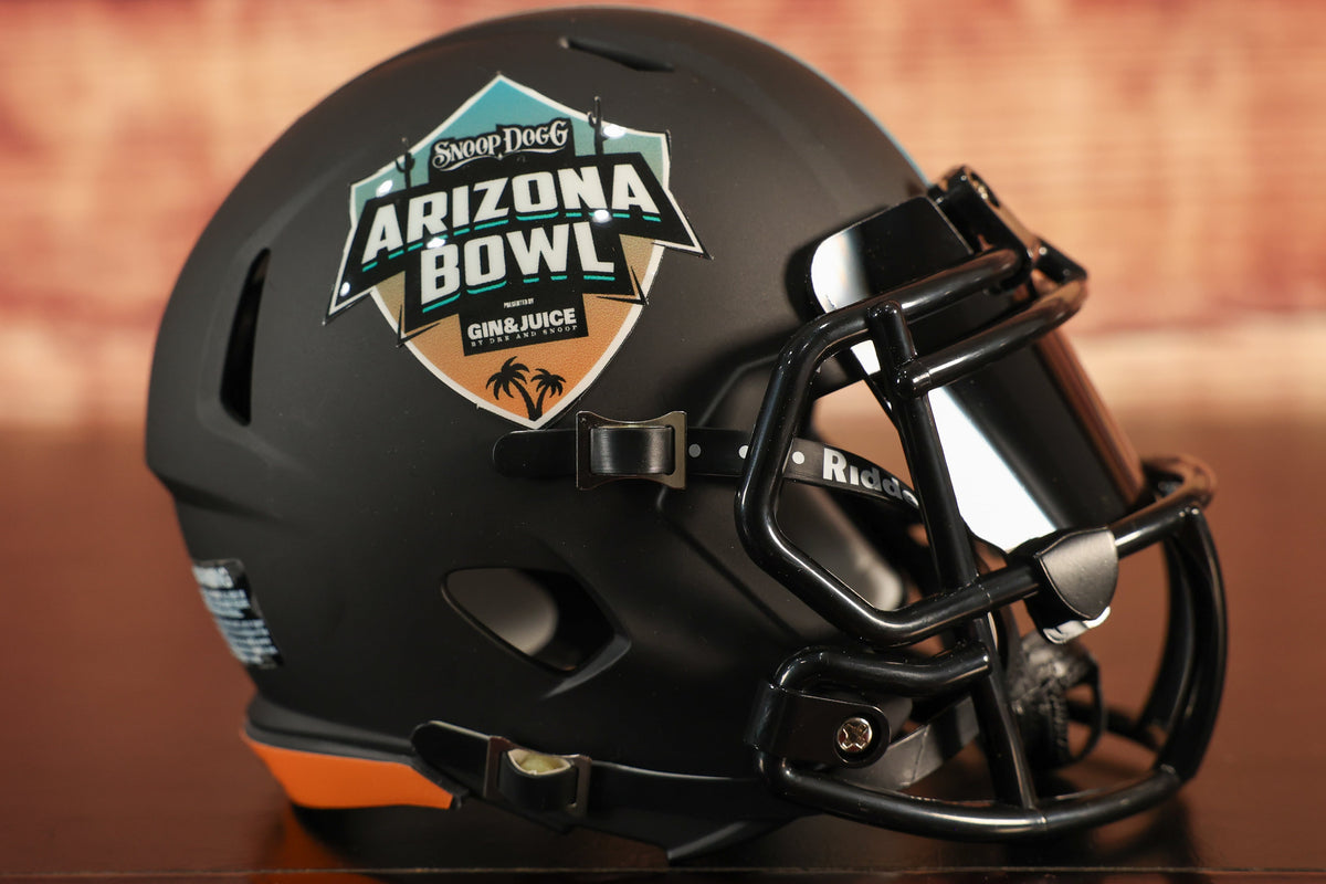 Custom Mini Helmet - Snoop Dogg Arizona Bowl – Green Gridiron, Inc.