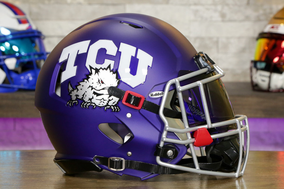 TCU Horned Frogs Riddell Speed Authentic Helmet - GG Edition 00775 ...