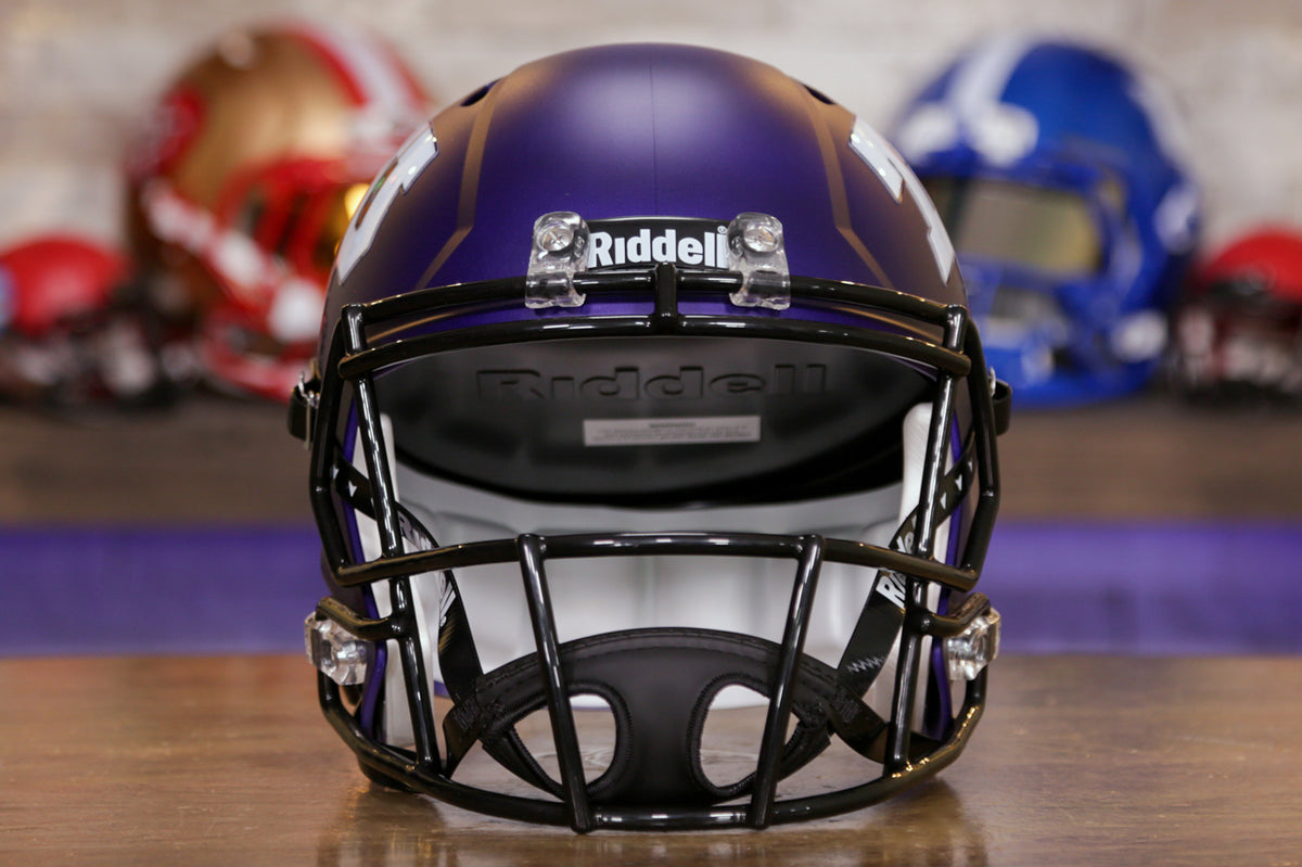Matte Purple Football Helmet