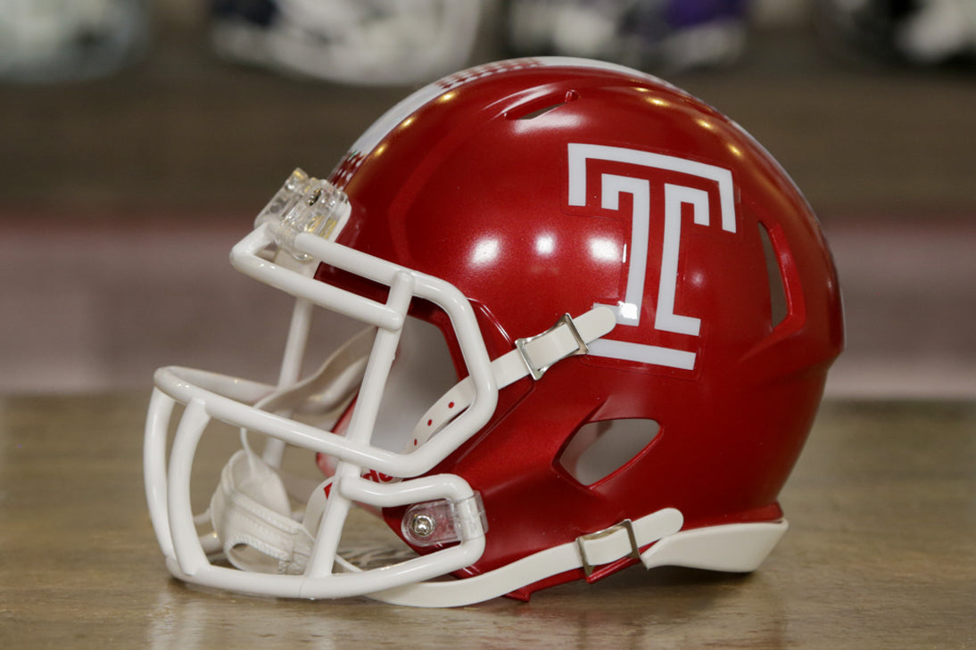 Temple Owls Riddell Speed Mini Helmet – Green Gridiron, Inc.