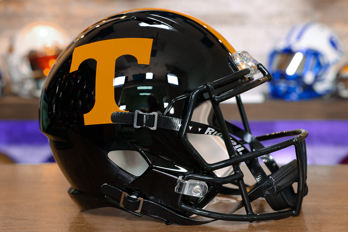 Tennessee Volunteers Riddell Speed Display Helmet - Dark Mode – Green ...