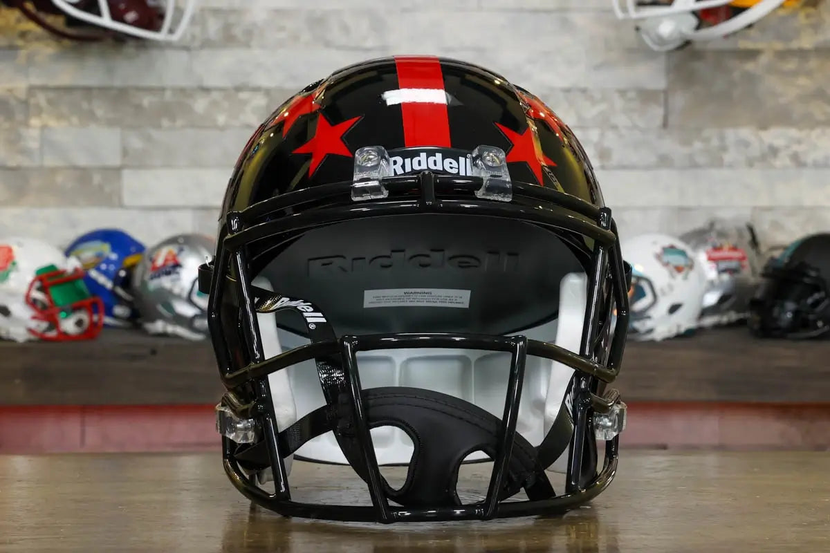 Texas Tech Red Raiders Riddell Speed Display Helmet - 100 Year Throwba ...