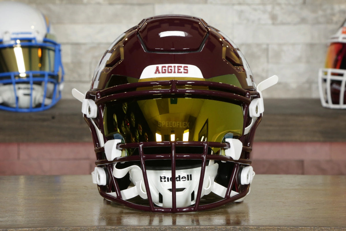 Texas A&M Aggies Riddell SpeedFlex Helmet - GG Edition – Green Gridiron ...
