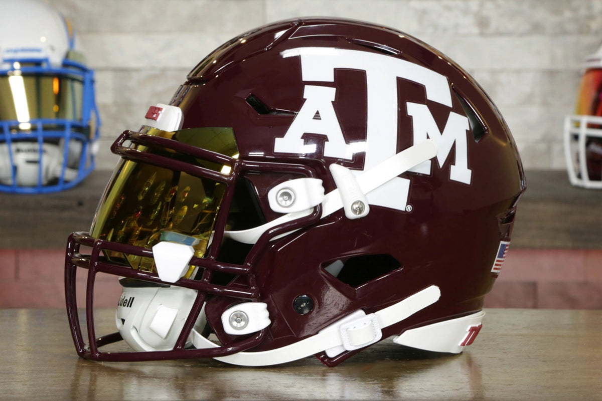 Texas A&M Aggies Riddell SpeedFlex Helmet - GG Edition – Green Gridiron ...