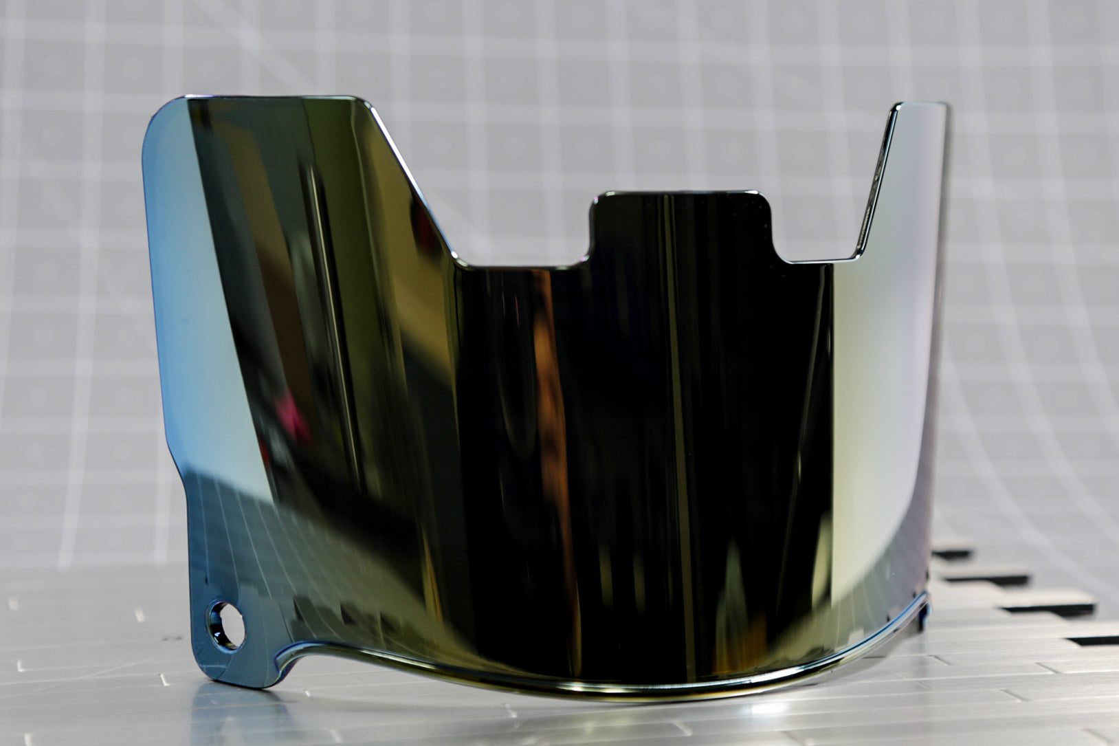 Unbranded Visor - Liquid Metal – Green Gridiron, Inc.
