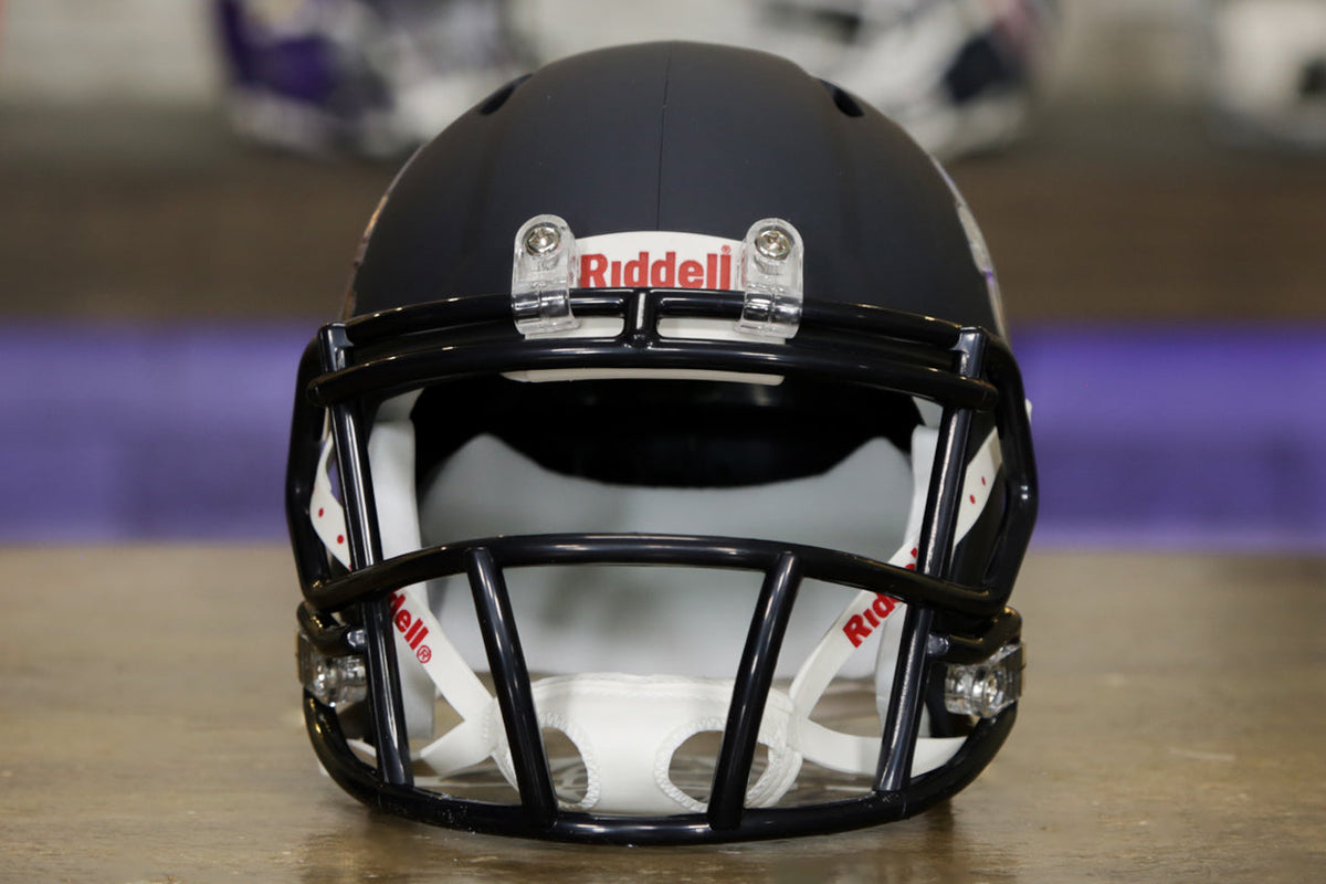 Utah State Aggies Riddell Speed Mini Helmet - Matte Navy – Green ...