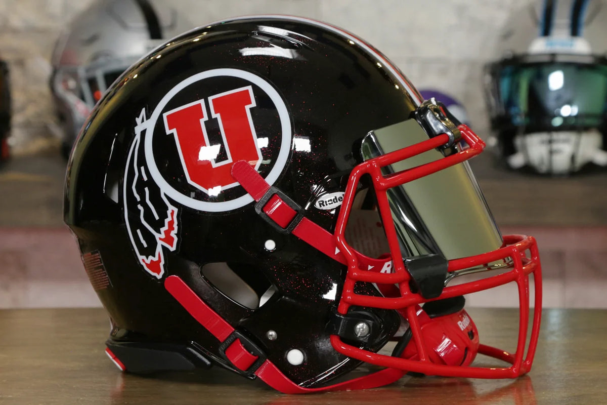 Utah Utes Riddell Speed Authentic Helmet - GG Edition 00448 – Green ...