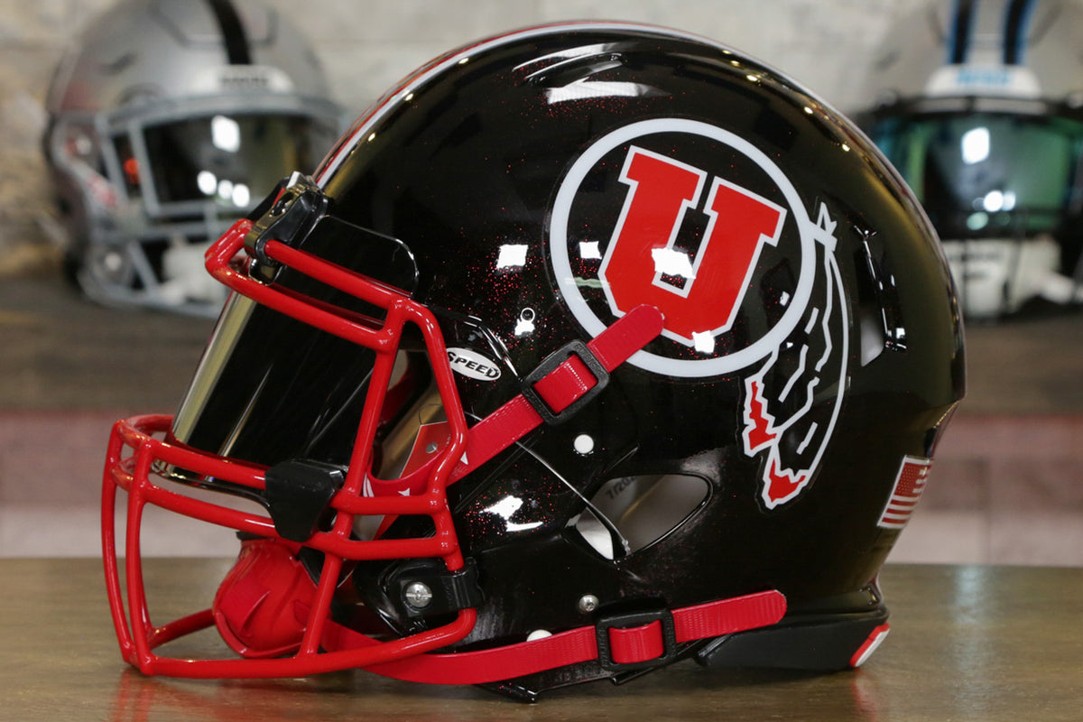 Utah Utes Riddell Speed Authentic Helmet - GG Edition 00448 – Green ...
