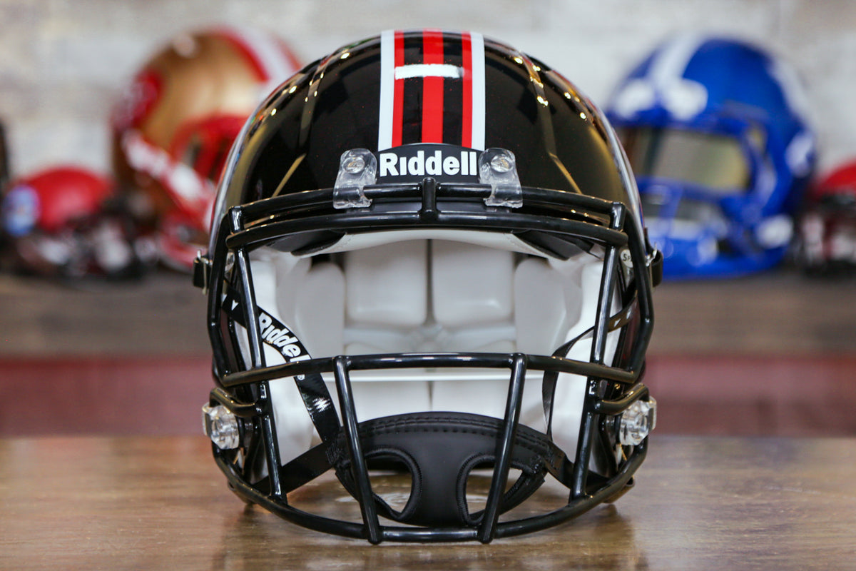 Utah Utes Riddell Speed Authentic Helmet - Black – Green Gridiron, Inc.