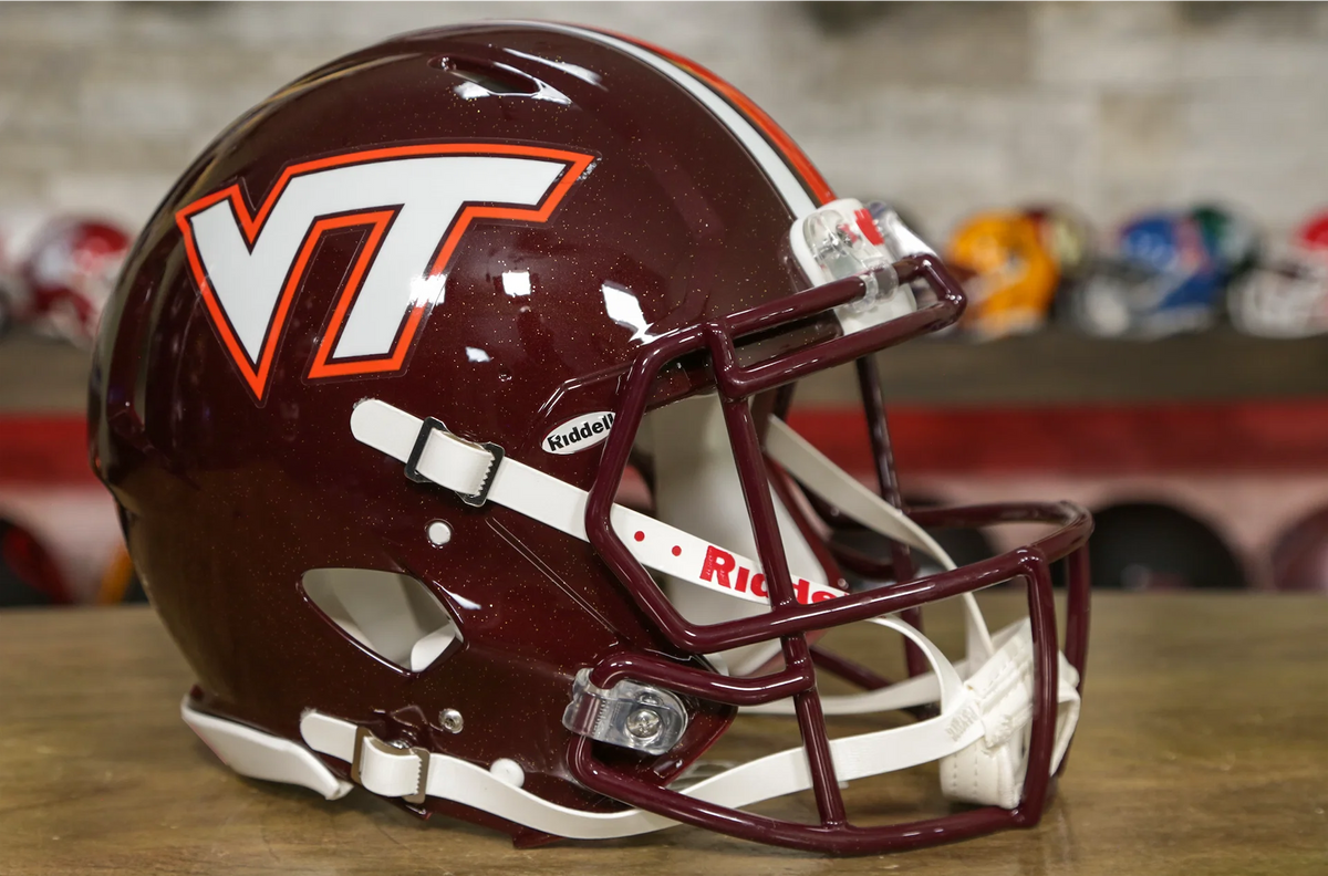 Virginia Tech Hokies Riddell Speed Authentic Helmet – Green Gridiron, Inc.