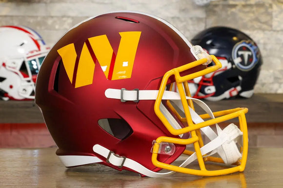 Réplica de casco Washington Commanders Riddell Speed – Green Gridiron, Inc.