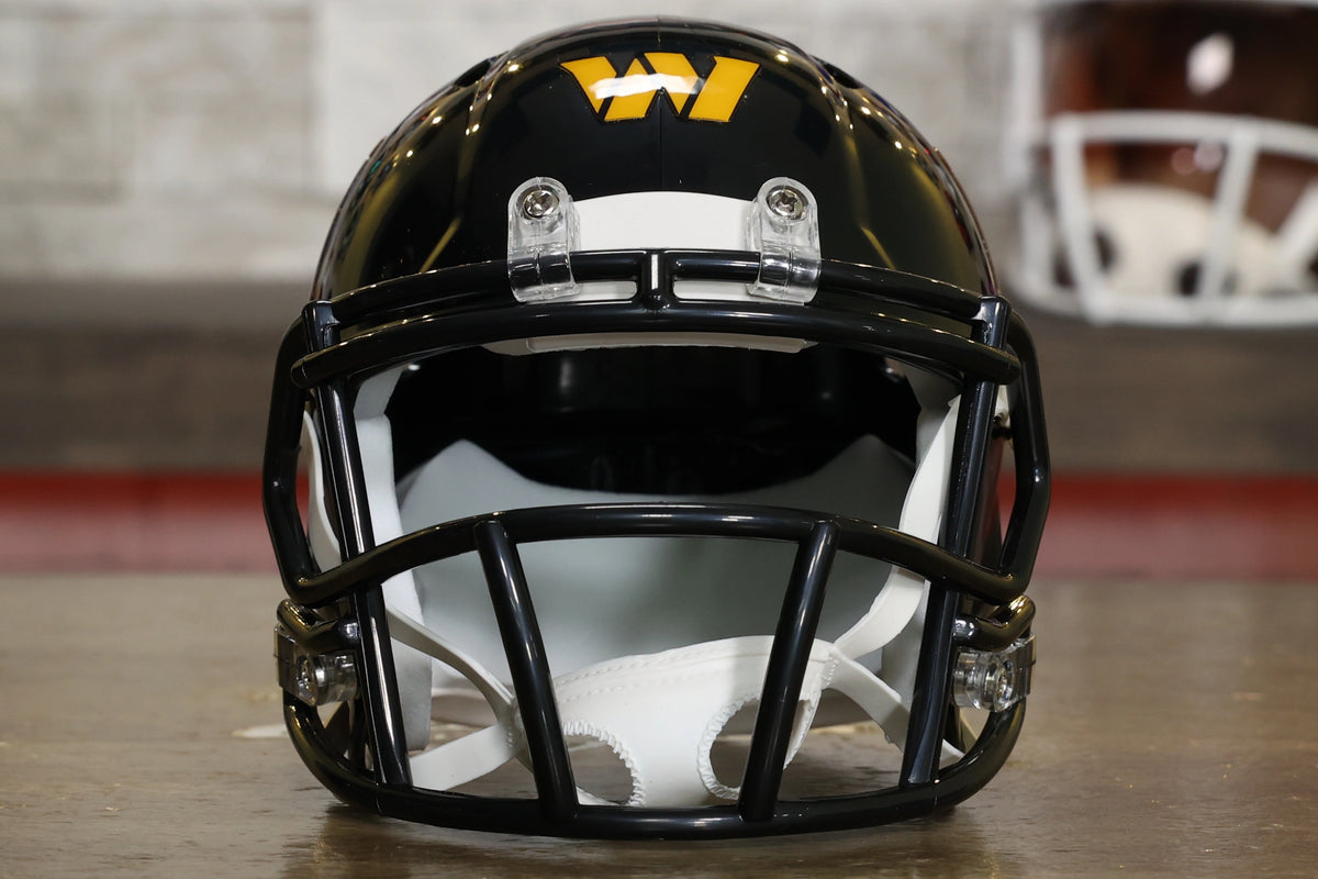 Washington Commanders Riddell Speed Mini Helmet - Black "00" Alternate ...