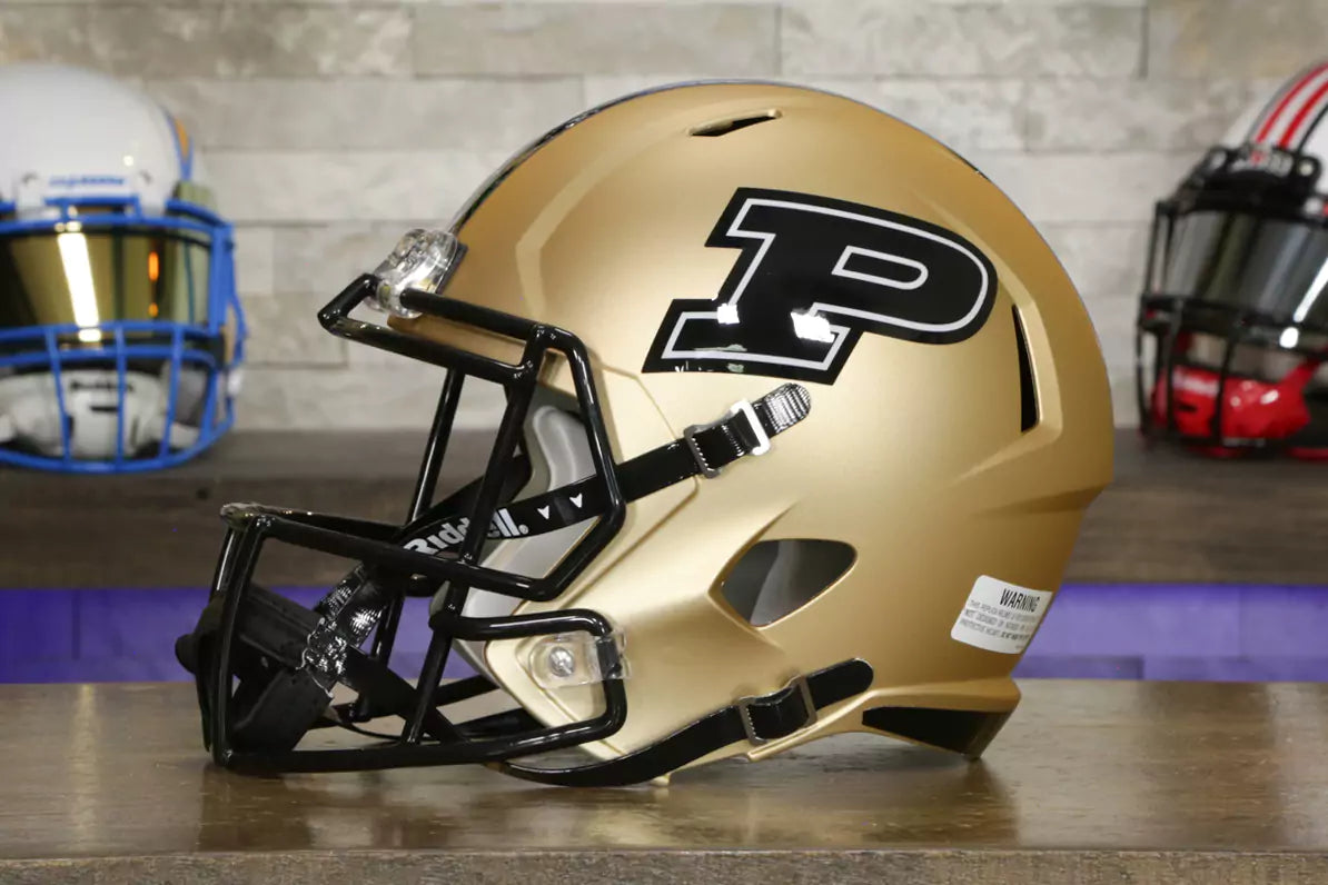 Purdue Boilermakers Riddell Speed Display Helmet – Green Gridiron, Inc.
